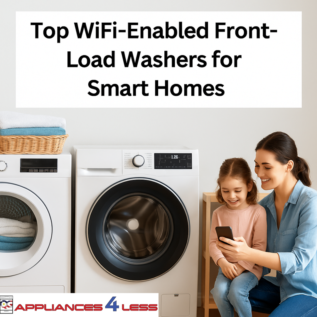 Top WiFi-Enabled Front-Load Washers for Smart Homes